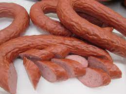 Garlic sausage coil- 1 lbs